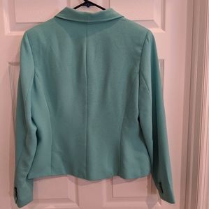 metrostyle | Jackets & Coats | Metro Style Blazer 4 Teal Blue | Poshmark